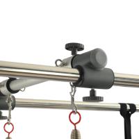 China Premium Walnut Pilates Reformer Cadillac with Tower | 8-Spring Professional Studio Equipment for sale