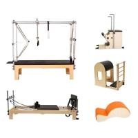 China New arrival French pilates reformer wooden combo chair with wooden base for sale