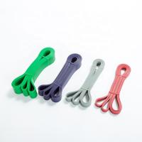 China Strength training width Stretching Rubber Belt Exercise band Stretch Strap Elastic Resistance Band Loop for sale