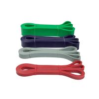 China Strength training width Stretching Rubber Belt Exercise band Stretch Strap Elastic Resistance Band Loop for sale