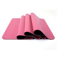 China High quality OEM LOGO non-slip Exercise mat natural rubber yoga mat for sale