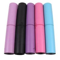 China High quality OEM LOGO non-slip Exercise mat natural rubber yoga mat for sale