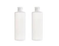 China Transparent Refillable Plastic Squeezable Vial Bottles 400ml Flip Cap for Toner Lotion Shower Gel Shampoo for sale