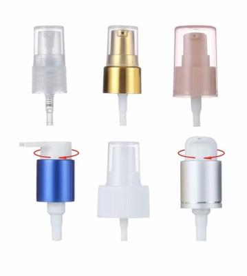 China Customized Plastic PP Cosmetic Foundation Treatment Cream Pump 24/410 28/410 for sale