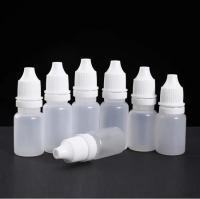 China Empty Plastic Squeezable Eye Liquid Dropper Bottles 10ml 60ml 120ml for sale