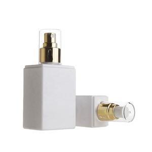 China 450ml Square Brown PETG Cosmetic Bottle with Lotion Pump Large Capacity Reusable for sale