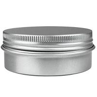 China Silver Gold Black Aluminum Cosmetic Jars 5g to 1000g Capacity Storage Containers for Cosmetics & Pharmaceuticals for sale