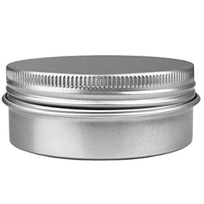 China Silver Gold Black Aluminum Cosmetic Jars 5g to 1000g Capacity Storage Containers for Cosmetics & Pharmaceuticals for sale
