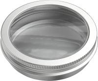 China Custom Aluminum Screw Lid Jars 20g to 200g Capacity for Cosmetic Cream and Candy Packaging for sale