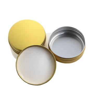 China 5g to 50g Aluminum Screw Jar Containers - 5ml to 150ml Food Grade Metal Tins for Ointments and Cosmetics for sale