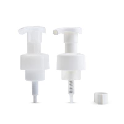 China OEM ODM 43mm Plastic Black Foaming Soap Pump 1.0ml Output Bubble Dispenser for sale