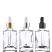 China Square Empty Essential Oil Bottles Printed / Sticker / Embossed 10ml 15ml 30ml for sale