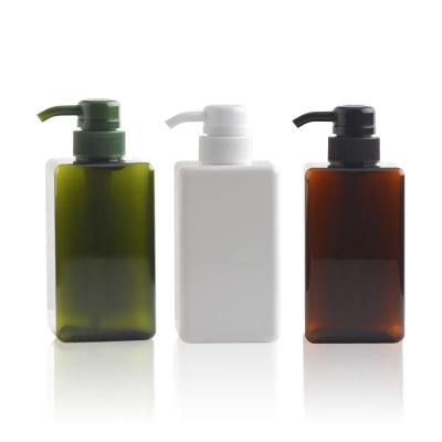 China 250-500ml PETG Cosmetic Bottle for Lotion, Foundation & Face Cream, Clear/White/Green/Pink/Blue for sale
