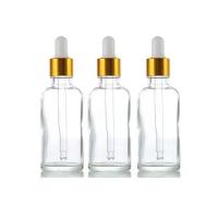 China Customized 20g 30g 50g Glass Dropper Bottle for Essential Oil Perfume Cosmetic for sale
