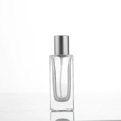 China Wholesale 100ml Square Glass Perfume Spray Bottle Customizable Color Logo Screen Printing for sale