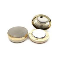 China Custom Color Cosmetic Airless Compact Container 15g Plastic Metal Foundation Box for sale