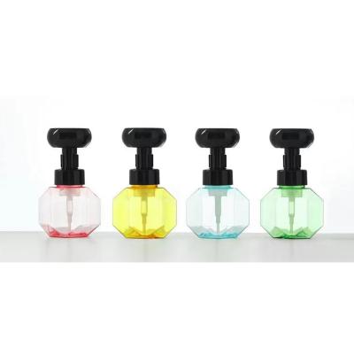 China 42mm 43mm Plastic Flower Foam Wash Dispenser Pump Foam Bottle Flower Shaped Hand Soap Pump for sale