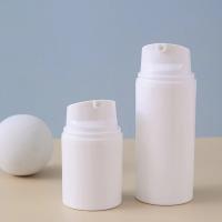 China 50ml Airless Vacuum Lotion Bottle Custom PP Plastic with Custom Color Printing for sale
