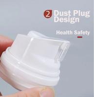 China 50ml Airless Vacuum Lotion Bottle Custom PP Plastic with Custom Color Printing for sale