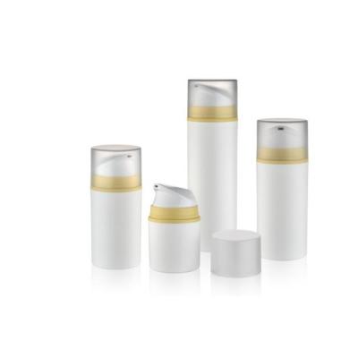 China 120ml Plastic Airless Cosmetic Pump Bottle for Serum and Lotion Dispensing with Precise Control for sale