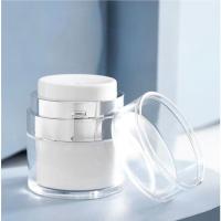 China 30ml 50ml Aluminum Outer Airless Pump Bottle for Skin Care Cosmetic Packaging Facial Serum for sale