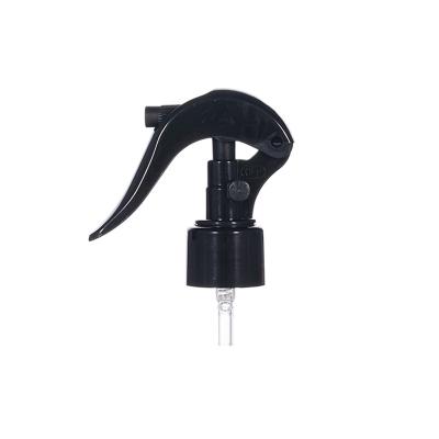 China 24mm 28mm Black Plastic Mini Trigger Sprayer Small Size Big Impact for sale