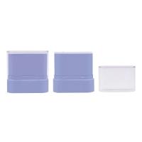 China 10g Empty Plastic Deodorant Stick Bottle Oval Shape Cosmetic Top Filling Personal Care for sale