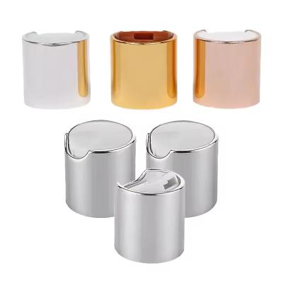 China 20mm 24mm 28mm Aluminum Plastic Cap Disc Top Cap for sale