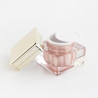 China Acrylic Skincare Container 50ml-200ml Cosmetic Cream Lotion Bottle for Beauty Products and Household Use for sale