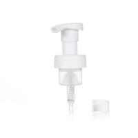 China 40mm Foam Soap Pump with Locking Clip PP Plastic Durable Travel Friendly Dispenser for Skincare for sale