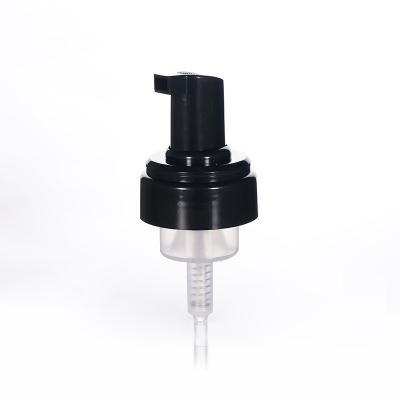 China 43mm Facial Cleaning Foam Pump White Plastic PP Lotion Dispenser for Bottle for sale