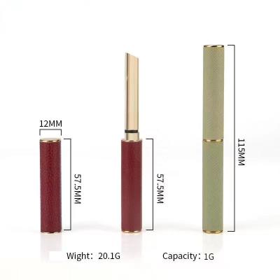 China 5ml Cylindrical Plastic Tube with Brush Head for High Gloss Blush and Lip Glaze - Various Styles No Pattern for sale