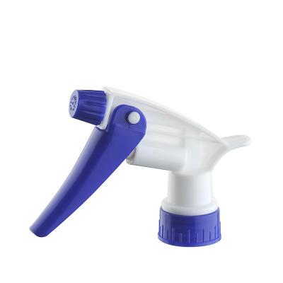 China Customized Color 28/400 28/410 PP Plastic B Shape Trigger Sprayer For Washing for sale