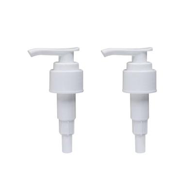 China 24mm 28mm Screw Spring Inside Lotion Pump With 1.5cc Dosage for Different Cap Types for sale