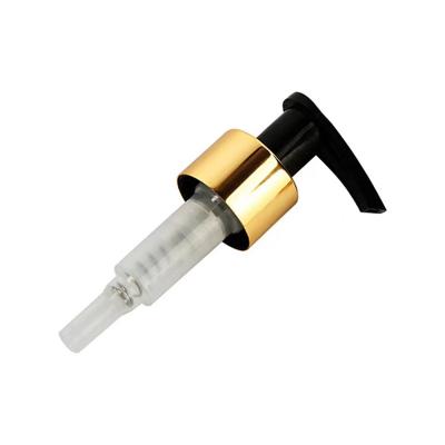 China UV Silver Lotion Pump 24/410 Plastic Body for Aluminum Cosmetic Bottle for sale