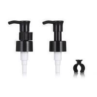 China Versatile 20mm 24mm Ribbed Closure Lotion Pump With Clip for sale