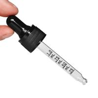 China 20mm PP Plastic Glass Dropper with Tick Mark for Precise Liquid Measurement for sale