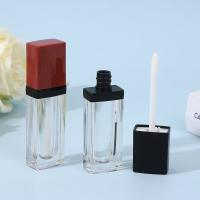 China Custom 3G Empty Beveled Mouth Lipstick Tube with Rubber Seal Screw Closure - Plastic Cosmetic Container for Lip Balm Packaging for sale