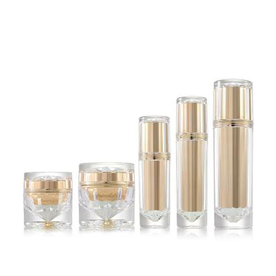 China 1oz Acrylic Airless Pump Bottle for Cosmetic Serums - 92% Light Transmission, 10-20x Impact Resistance for sale