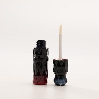 China Custom 4g Empty Round Mouth Lipstick Tube with Rubber Seal Screw Closure for Cosmetic Packaging for sale