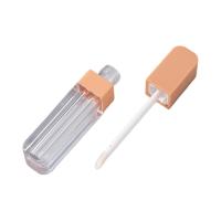 China 3G Empty Beveled Mouth Lipstick Tube with Rubber Seal Screw Closure - Plastic Cosmetic Container for DIY Lip Balm for sale
