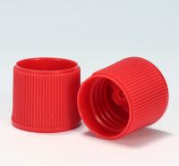 China Gold Color Cosmetic Bottle Cap for Plastic Bottles with Easy Fit and PP Plastic Material for sale