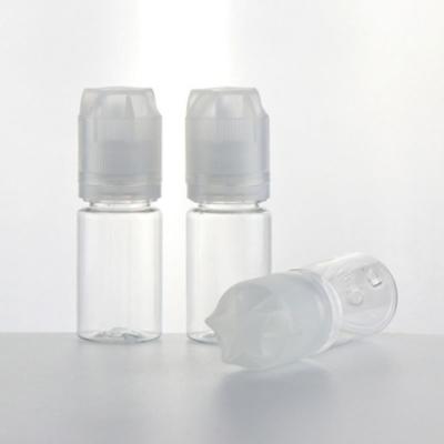 China 30ml Plastic Smoke Oil Dropper Bottle Long Thin Tip Child Proof Cap for sale