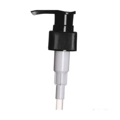 China 24mm 28mm Recyclable Ribbed Lotion Pump Head 200ml 400ml Reusable Daily Use for sale