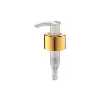 China 28 410 Aluminum Lotion Pump Dispenser 0.3ml Output for Cosmetic Bottles for sale