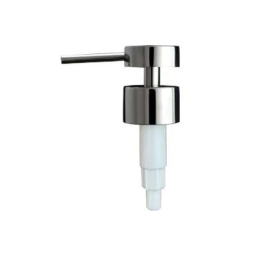 China 24mm 28mm Stainless Steel Lotion Pump Dispenser 500ml Bottle Soap Dispenser for sale