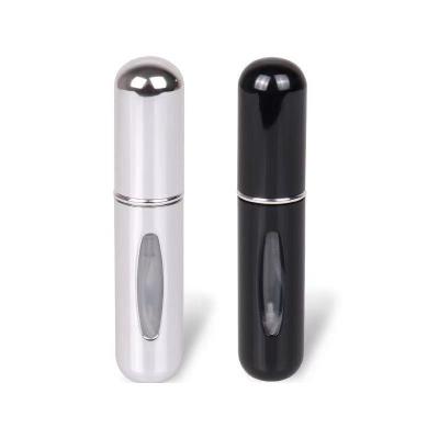 China Mini Refillable Perfume Bottle 5ml Fine Mist Continuous Spray Pump for Travel for sale