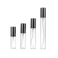China 5ml 10ml Wholesale Mini Mist Spray Perfume Glass Sample Bottle with Plastic Spray Pump for sale