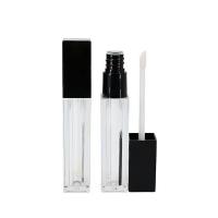 China Custom 4g Empty Round Mouth Lipstick Tube with Rubber Seal Screw Closure Plastic Lip Balm Tube for Cosmetic Packaging for sale