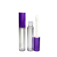 China Plastic Square Brush The Ultimate Tool for Lip Glaze Highlight Blush and More for sale